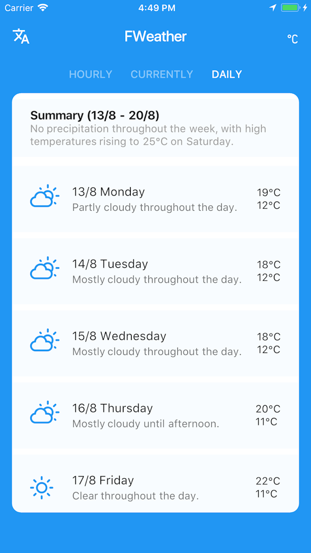 Flutter Weather | It's All Widgets!