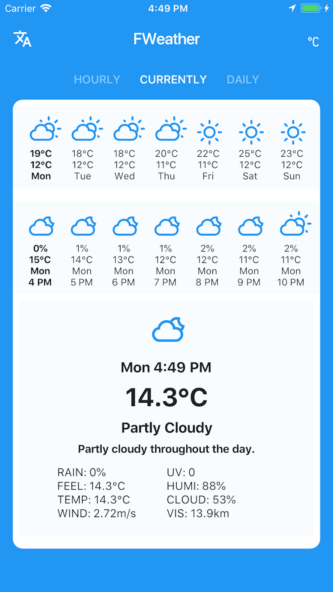 Flutter Weather Its All Widgets 
