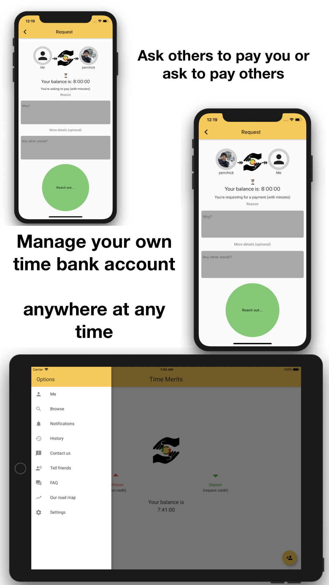 Time Merits (time banking app) | It's All Widgets!