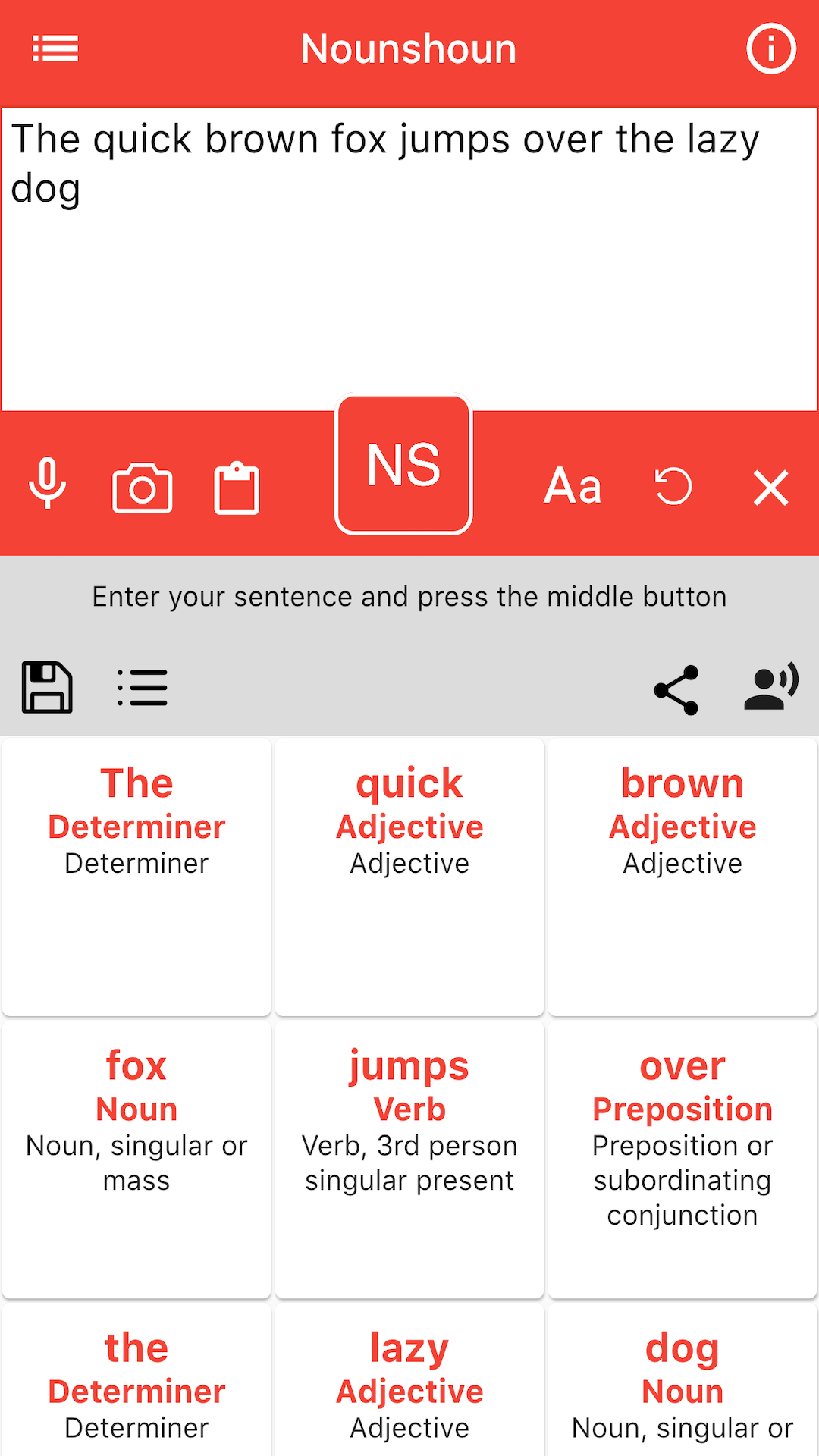 Nounshoun - English Grammar App