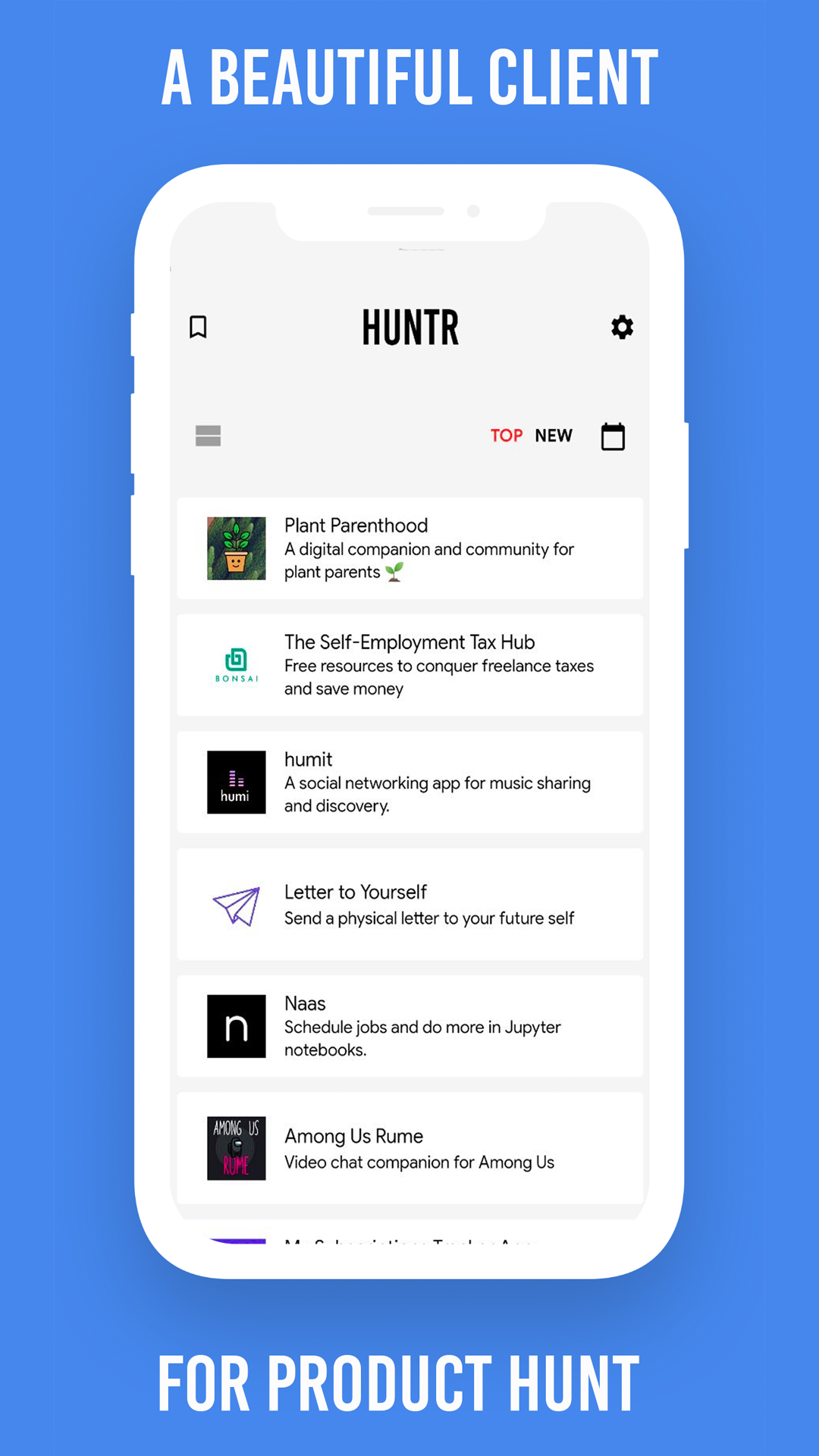Huntr | It's All Widgets!