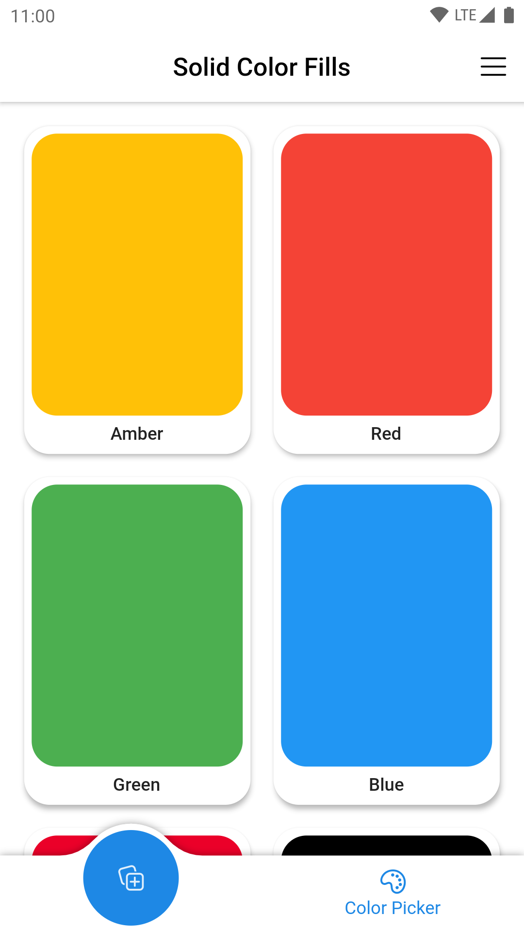 Solid Color Fills | It's All Widgets!