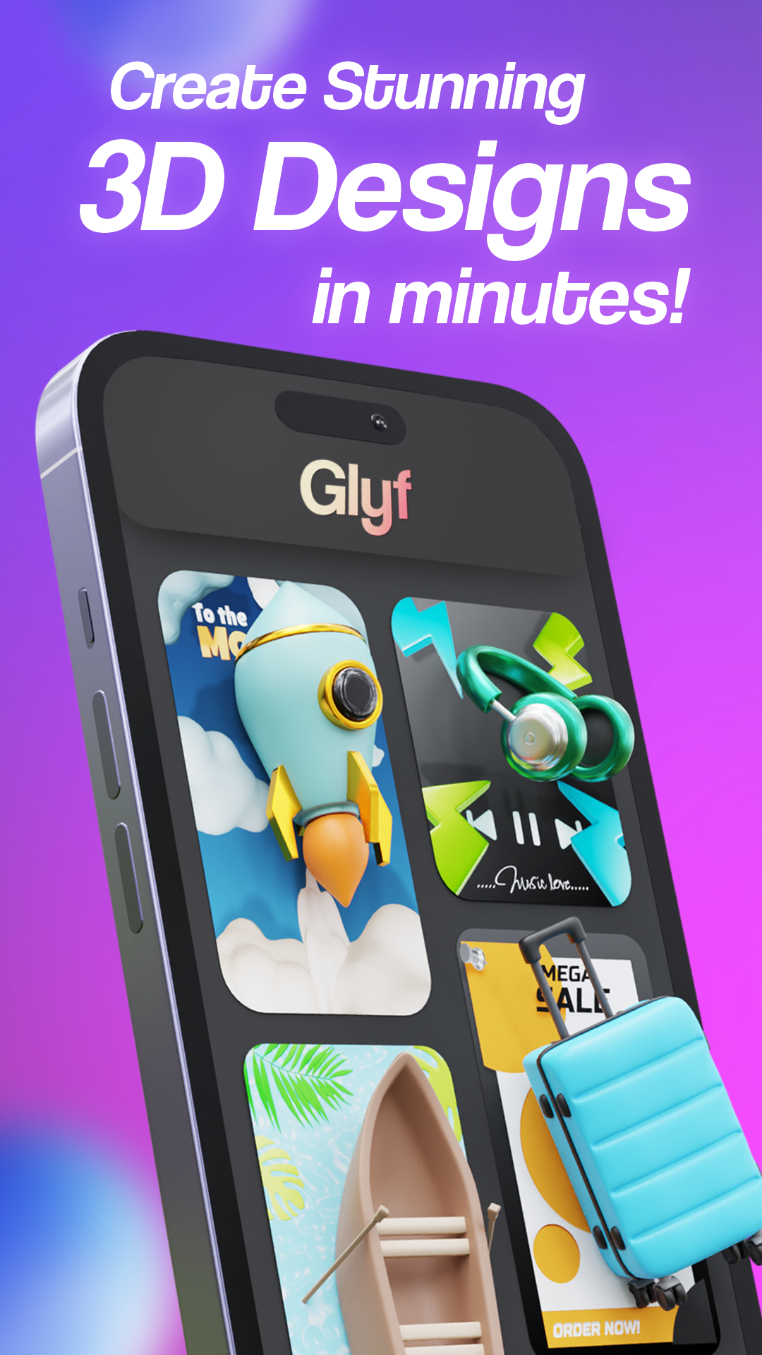 Glyf - 3D Design And Art