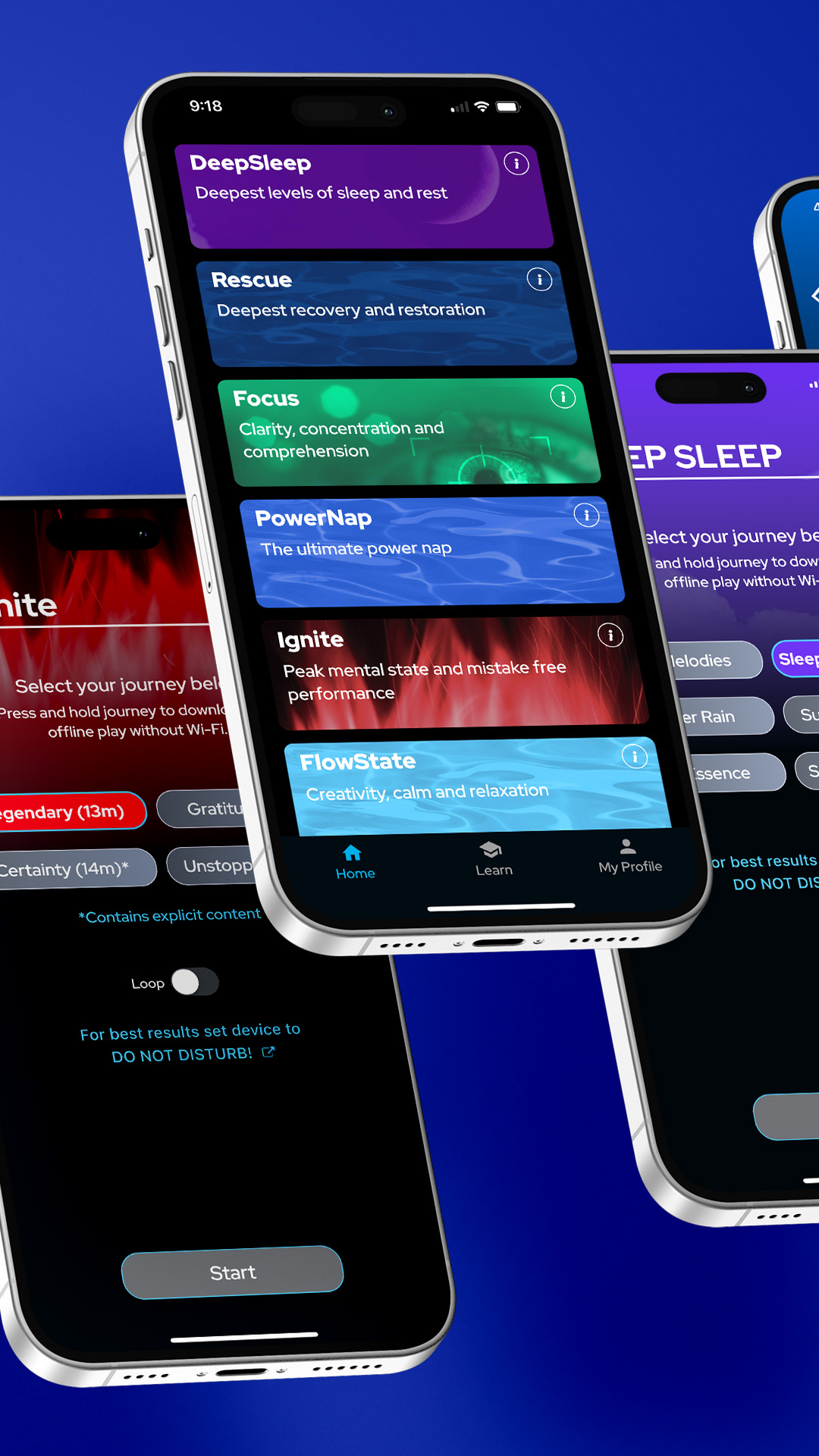 NuCalm: Sleep, Recover, Perform