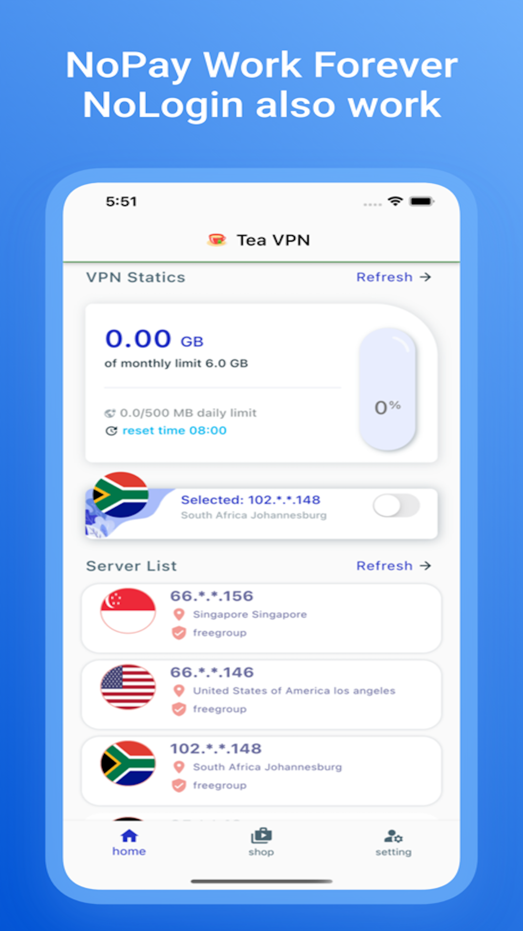 Tea VPN