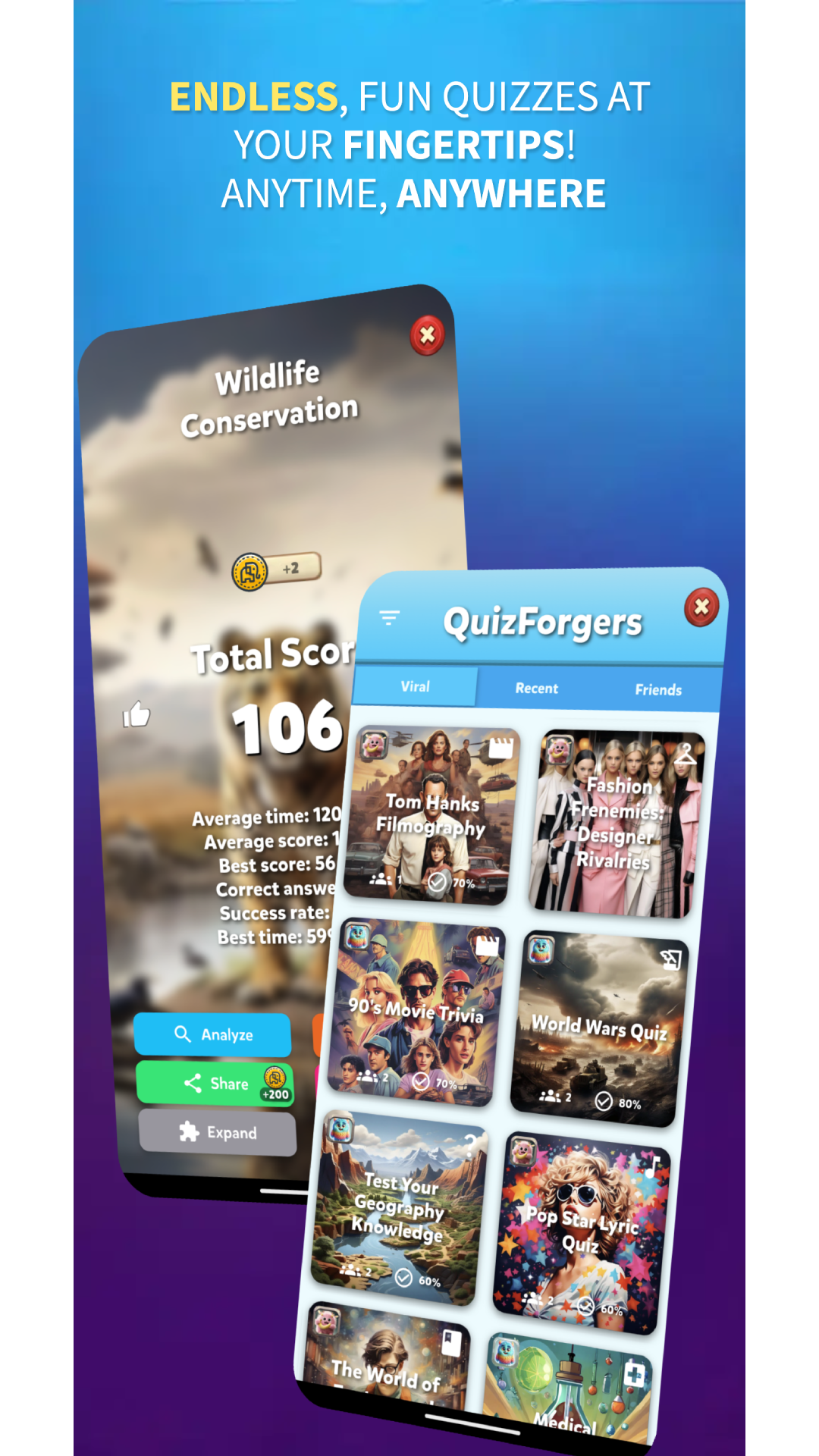QuizForge: Quiz, Trivia & Fun!