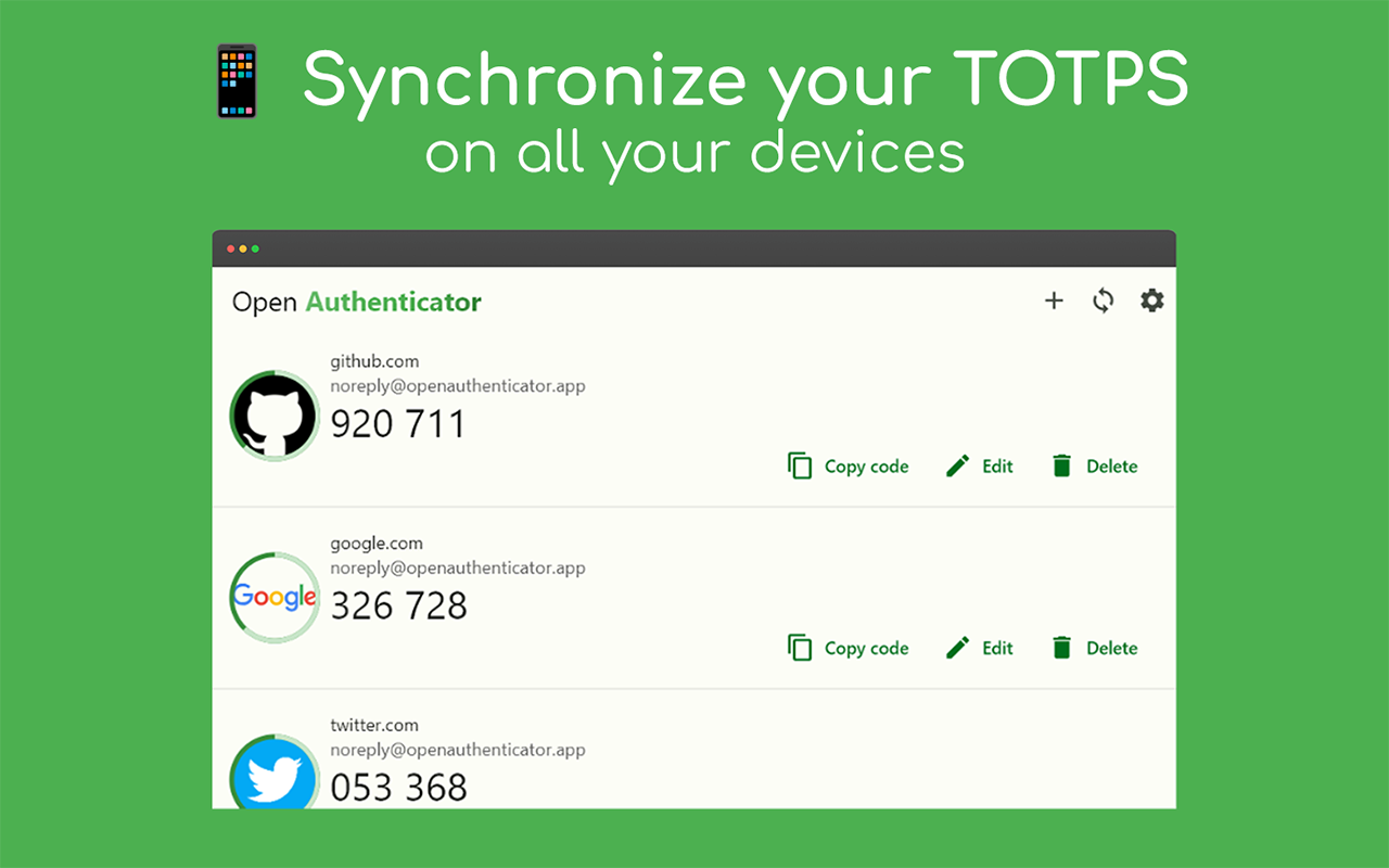 Open Authenticator